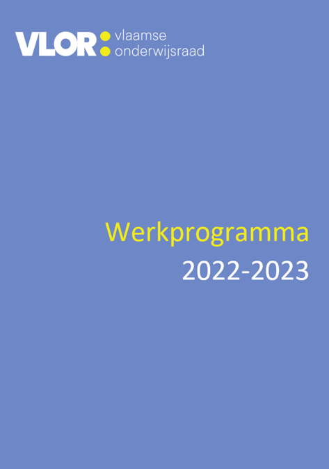 Welke thema's komen dit werkjaar aan bod in de Vlor? | Vlor